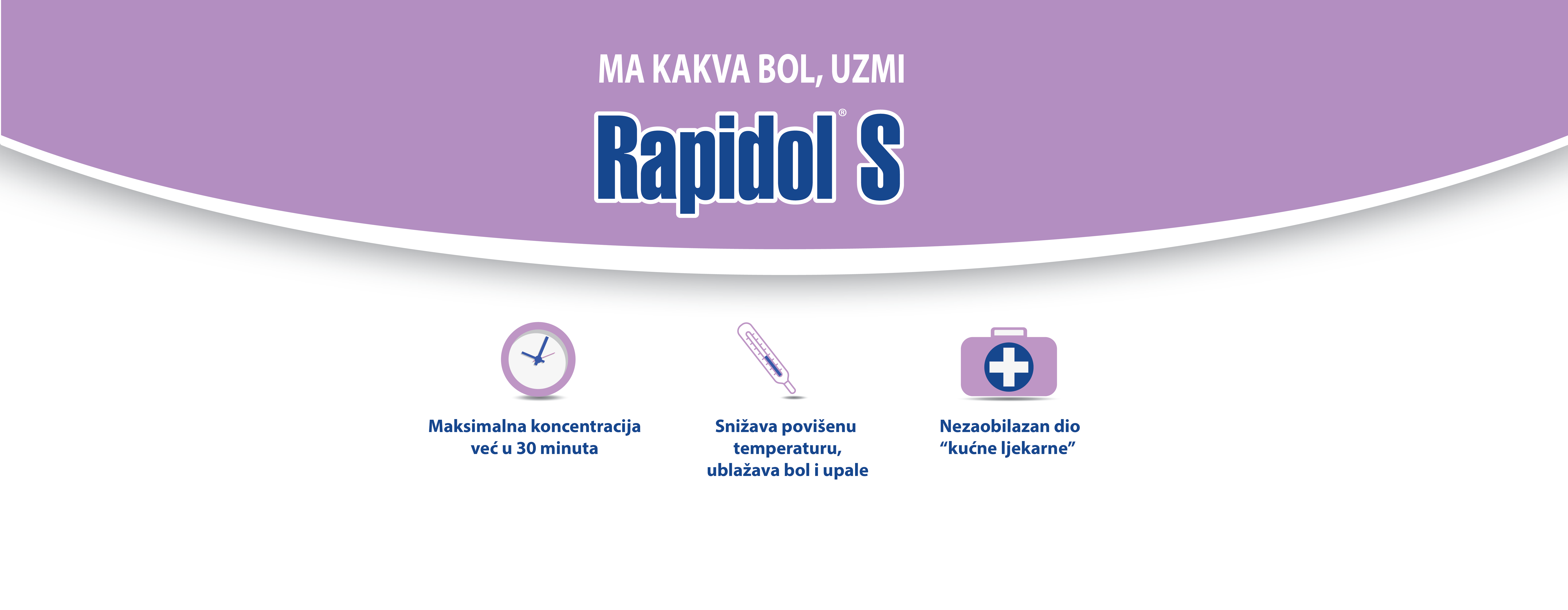 Rapidol®S - Biram zdravlje