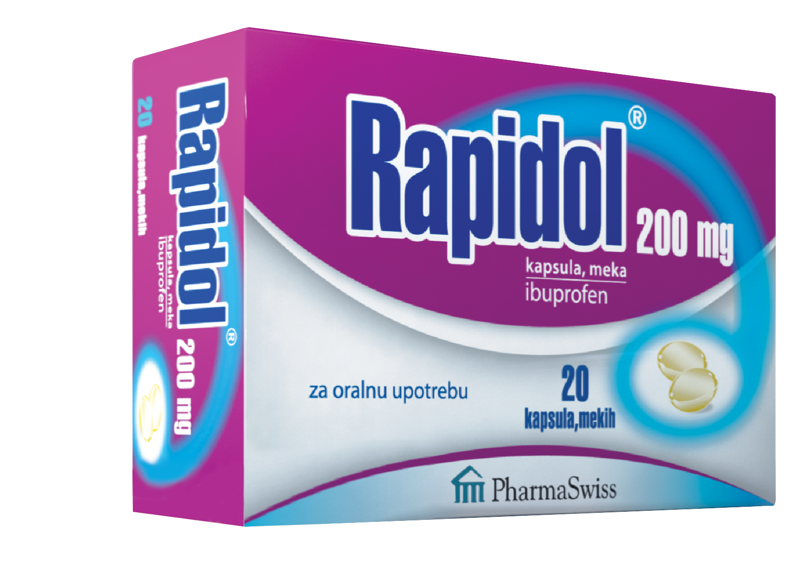 Rapidol®S 200mg meke kapsule - Biram zdravlje