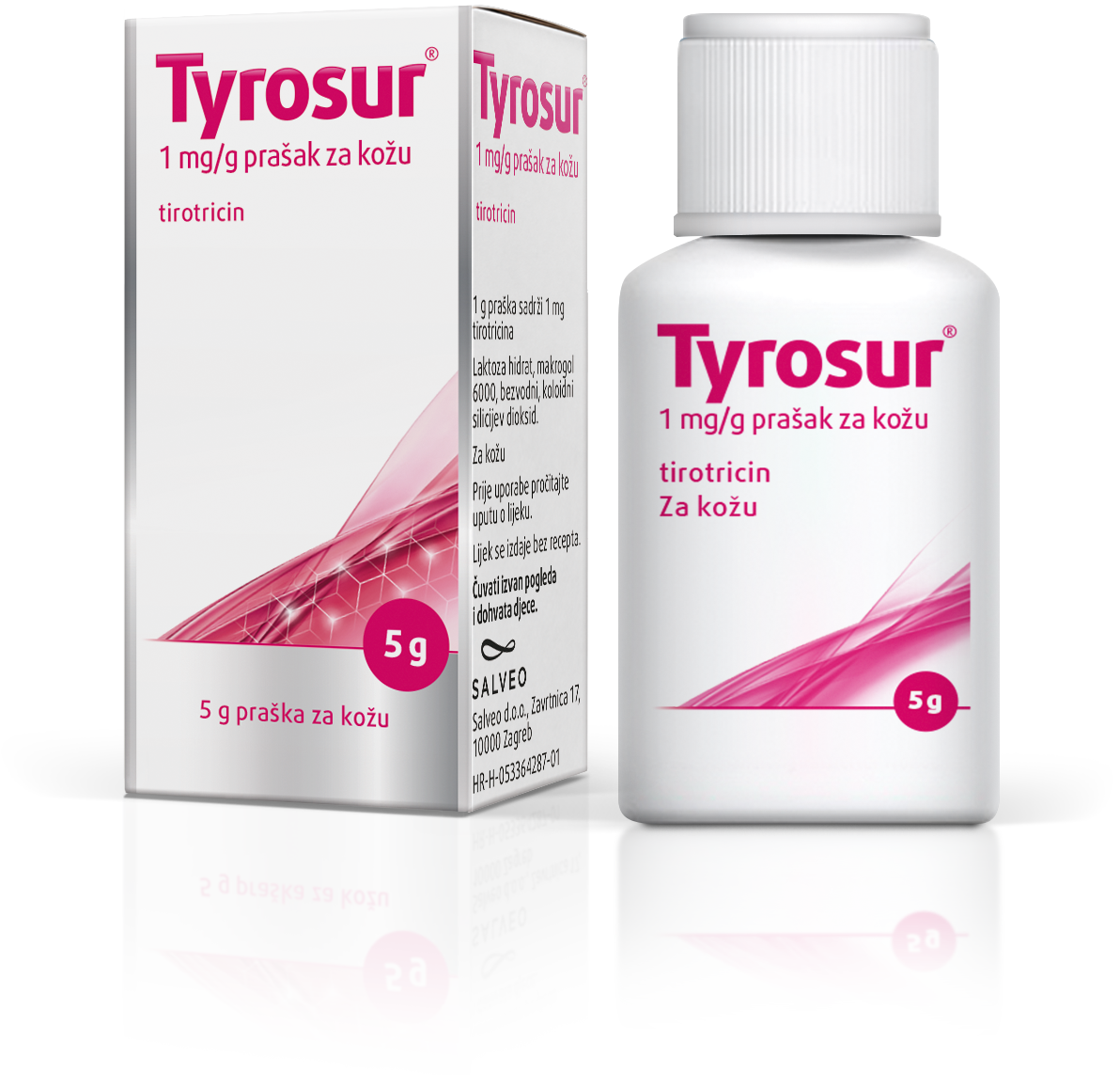 Tyrosur prašak za rane - Biram zdravlje