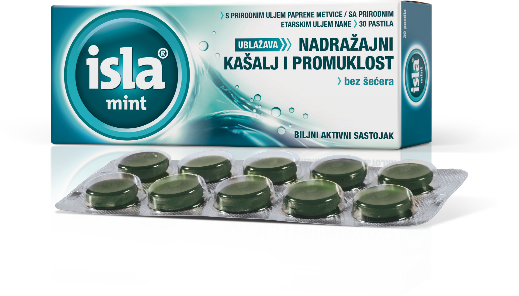 isla® mint pastile - Biram zdravlje